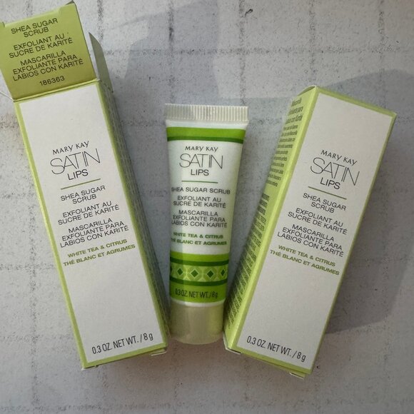 Mary Kay | Skincare | Mary Kay White Tea Citrus Satin Lips Shea Sugar ...
